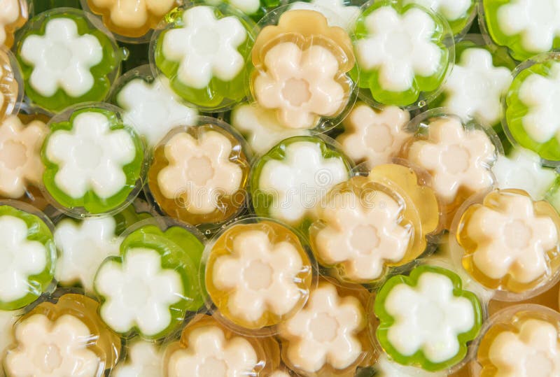 Jelly flower shape stock image. Image of color, market - 31799973