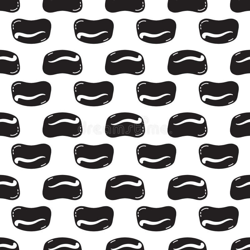 Jelly Pattern Seamless Vector Stock Vector - Illustration of simple ...