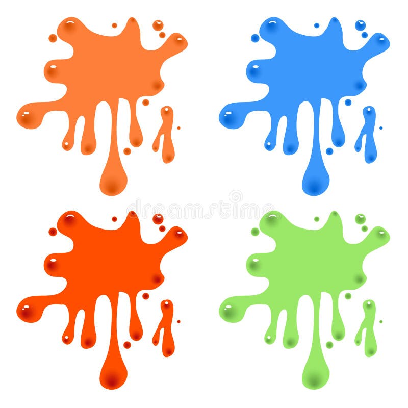Jelly splatters stock vector. Illustration of splattered - 26283947