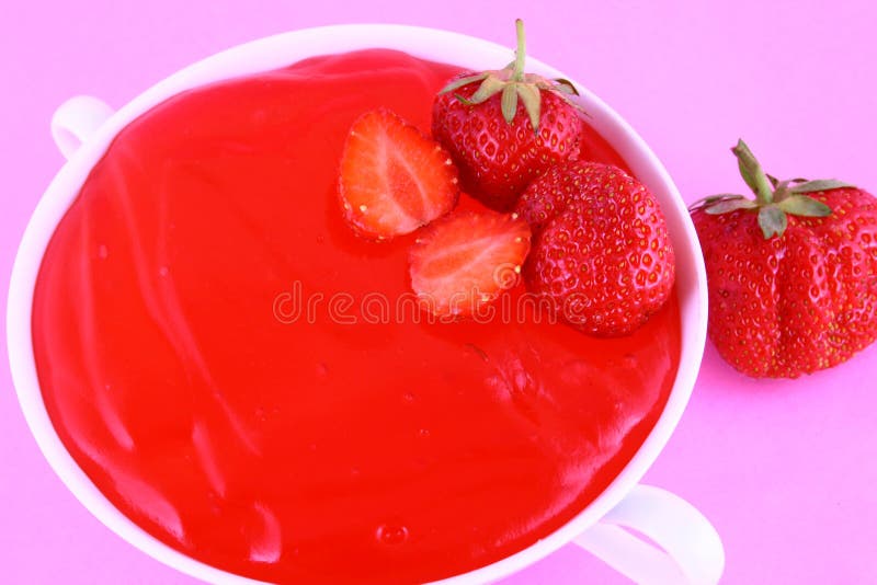 Jelly Strawberry stock image. Image of closeup, chocolate - 2631361