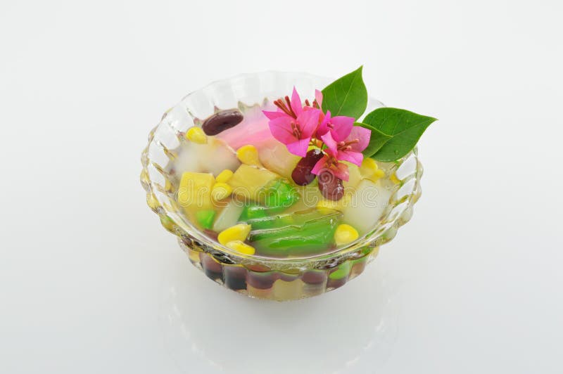 Jelly in syrup stock image. Image of bright, colorful - 43857909