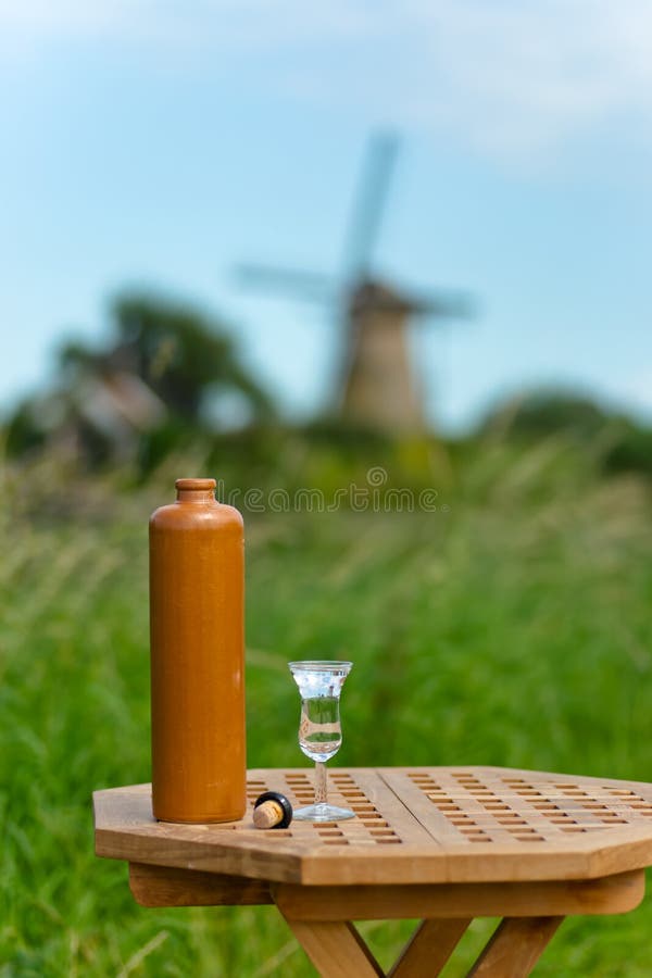 Jenever the National Drink in Holland (EU) Stock Photo - Image of ...