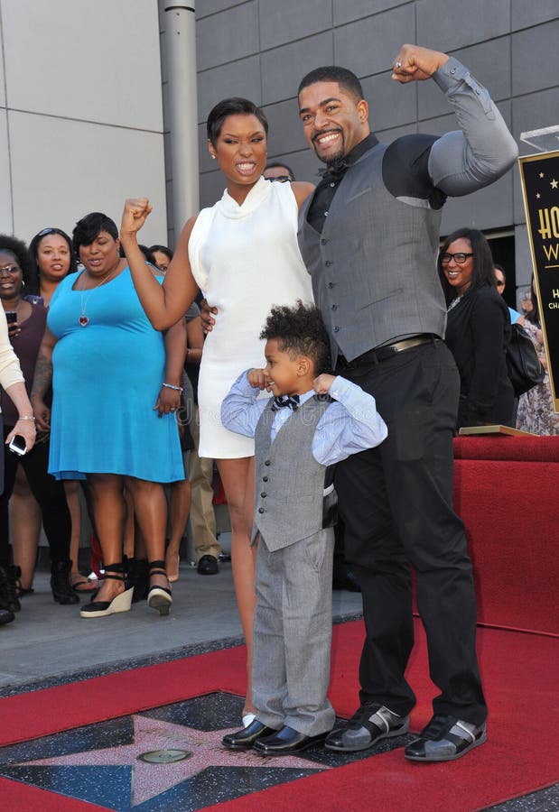 Jennifer Hudson Y David Otunga Y David Daniel Otunga Jr Foto editorial - Imagen de pelo ...