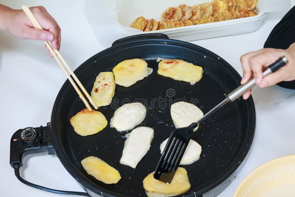 Jeon Tradicional Coreano De La Comida Imagen de archivo - Imagen de ...