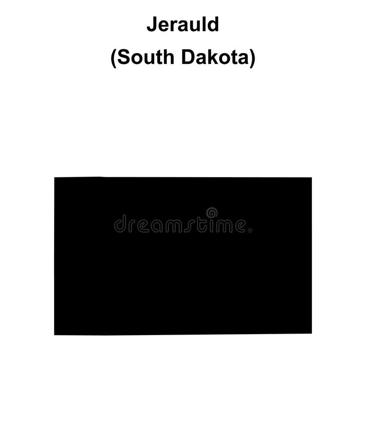 Jerauld Outline Stock Illustrations – 7 Jerauld Outline Stock ...