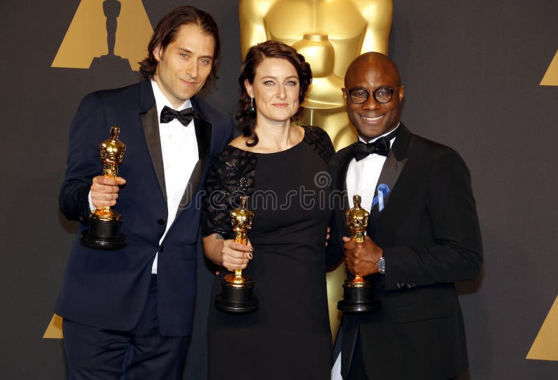Jeremy Kleiner, Adele Romanski E Barry Jenkins Fotografia Editorial - Imagem de ator, beleza ...