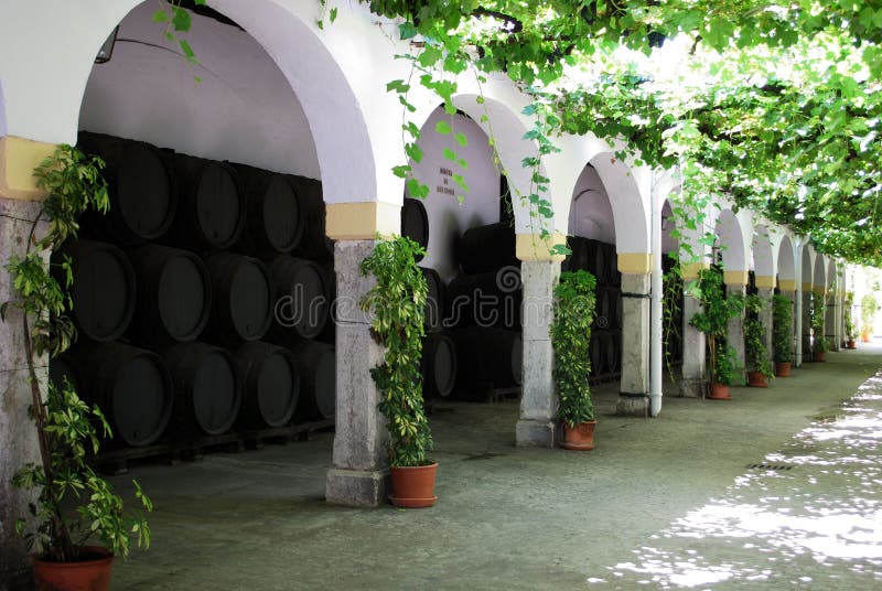 Pedro Domecq Bodega, Jerez De La Frontera, Spain. Editorial Stock Photo ...