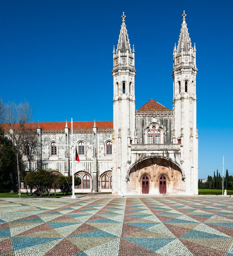 Jeronimos Monastery in Lisbon Stock Photo - Image of lissabon, building ...