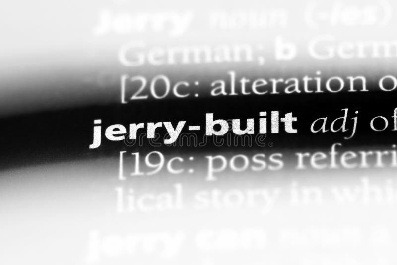 Jerry built stock image. Image of jerry, macro, definition - 126533679