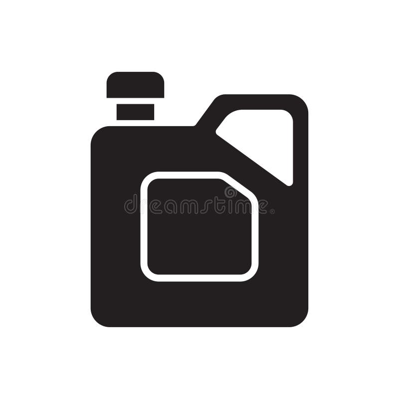 Jerry Can Icon Vector Design Template Stock Illustration - Illustration ...