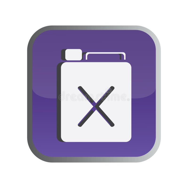 Jerry Can. Vector Illustration Decorative Design Stock Vector ...