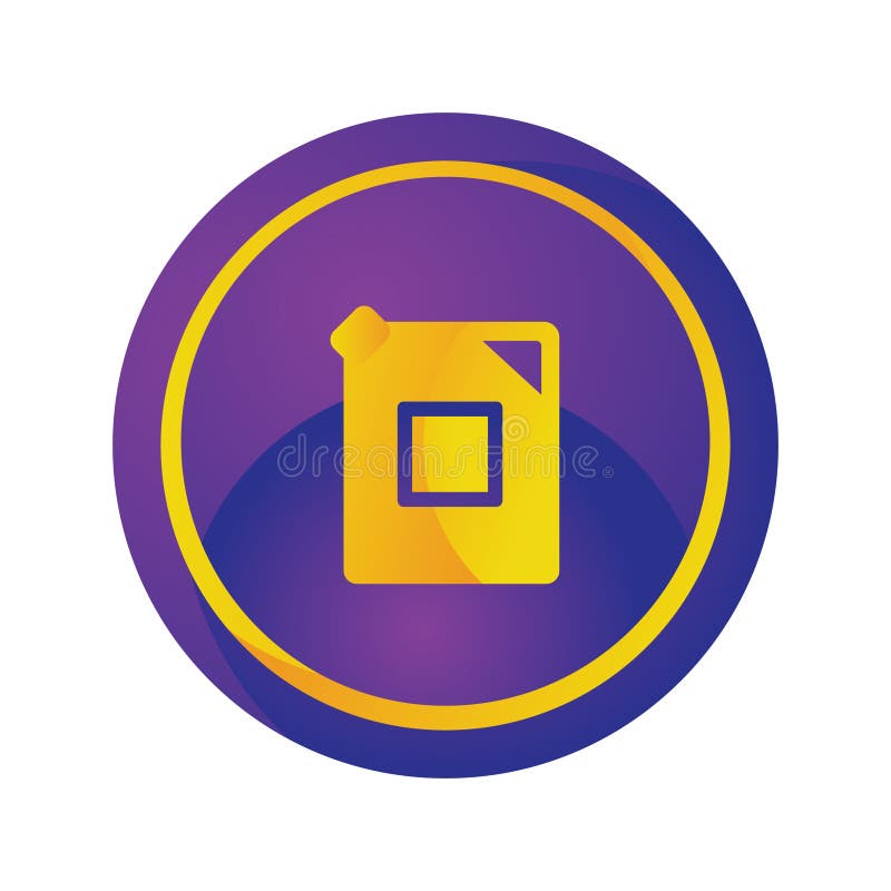 Jerry Can. Vector Illustration Decorative Design Stock Vector ...