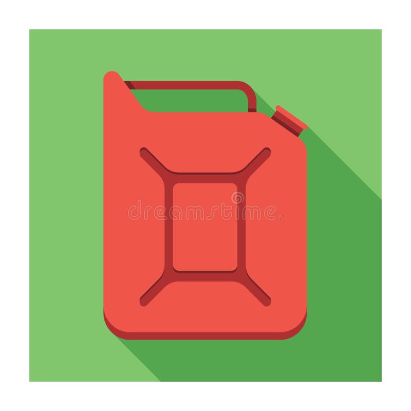 Jerry Can. Vector Illustration Decorative Design Stock Vector ...