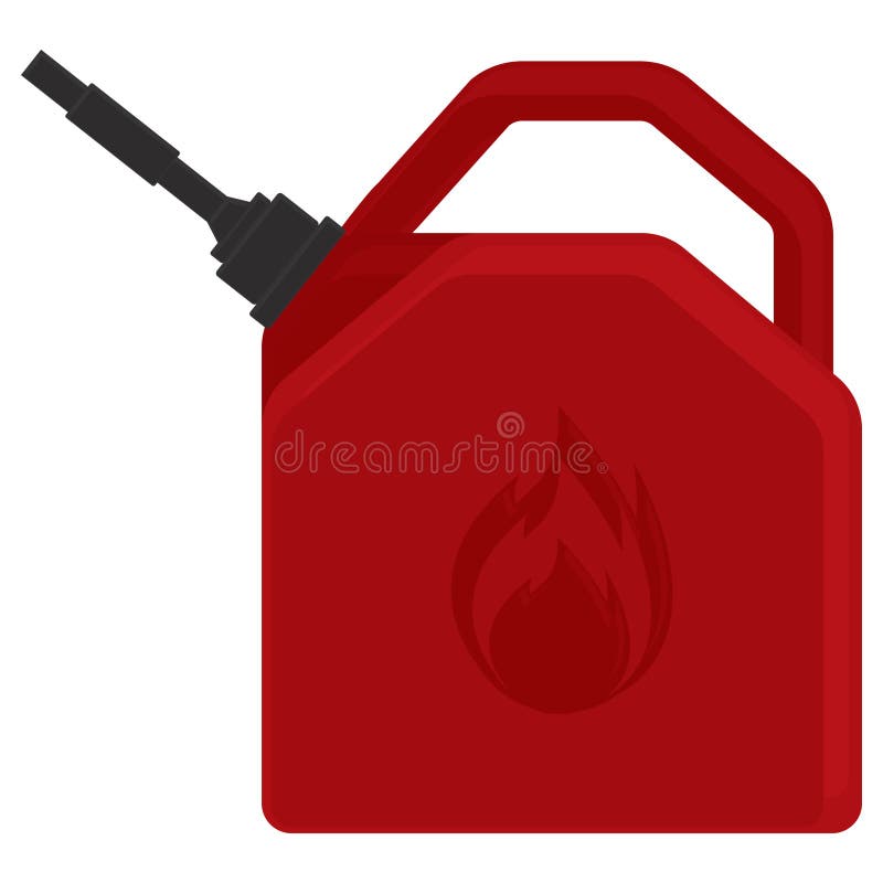 Jerry Can. Vector Illustration Decorative Design Stock Vector ...