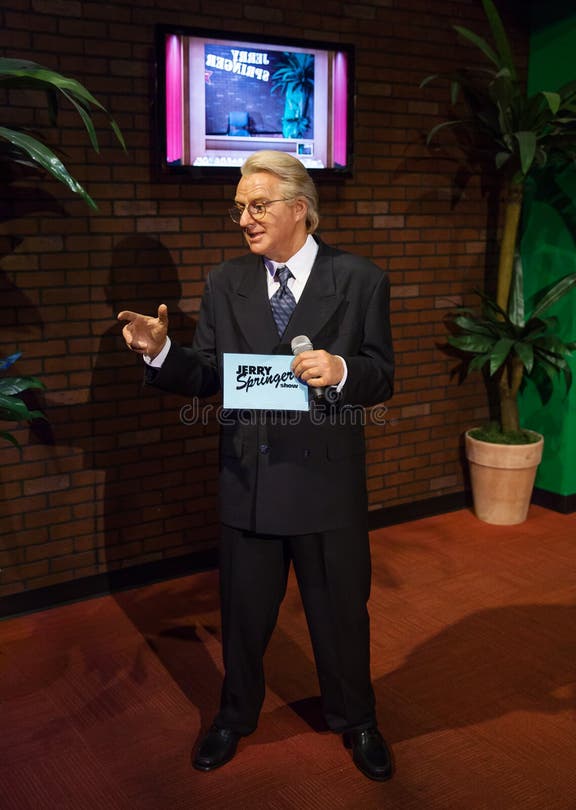 Jerry Springsteen photo stock éditorial. Image du statue - 43036458