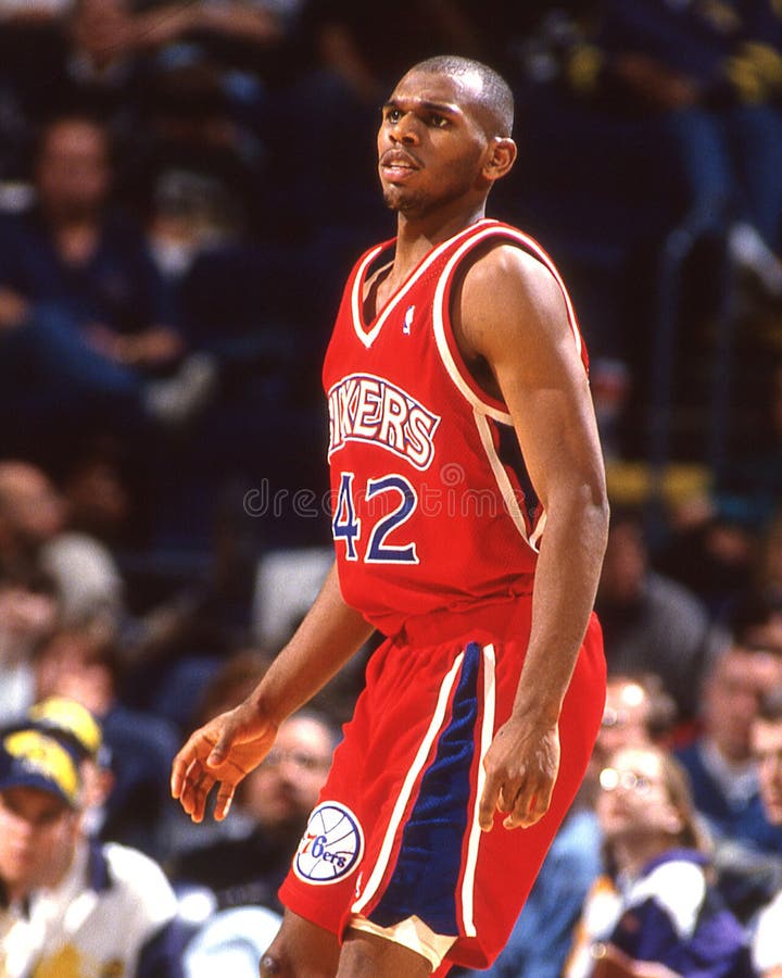 Jerry Stackhouse, 76ers fotografia editorial. Obraz złożonej z kolor ...
