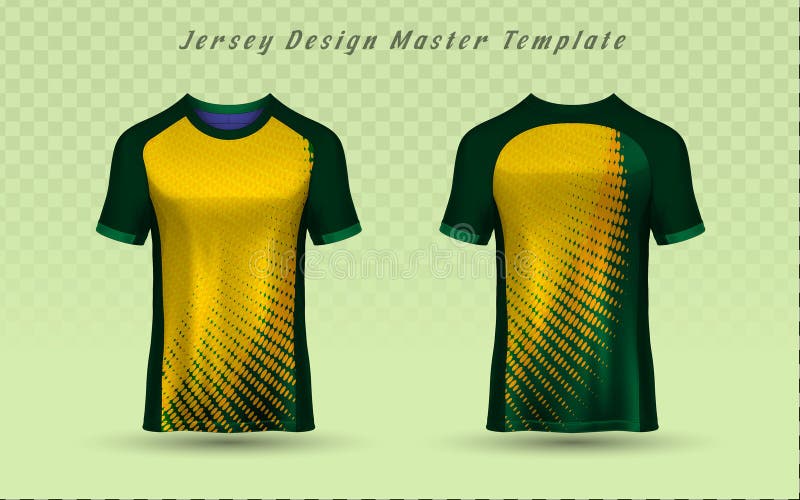 Dynamic Sports Jersey Template with Abstract Halftone Pattern for ...