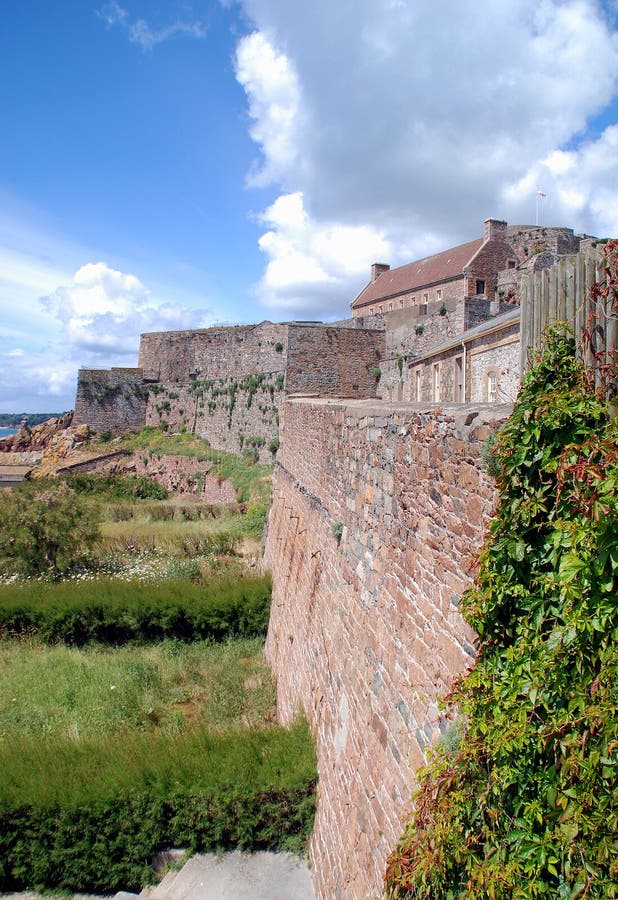 Isle of Jersey: Elizabeth Castle Stock Photo - Image of fortress ...