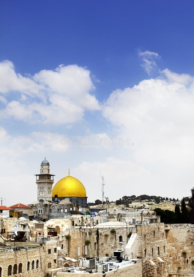 Jerusalem Landscape stock photo. Image of arch, jewish - 3302570