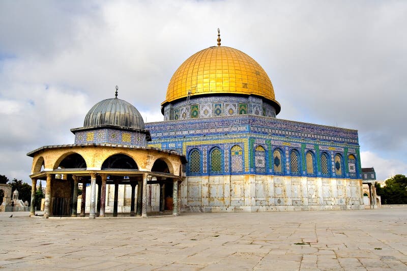 Jerusalem Golden Dome Mosque Stock Photos - Image: 3302633