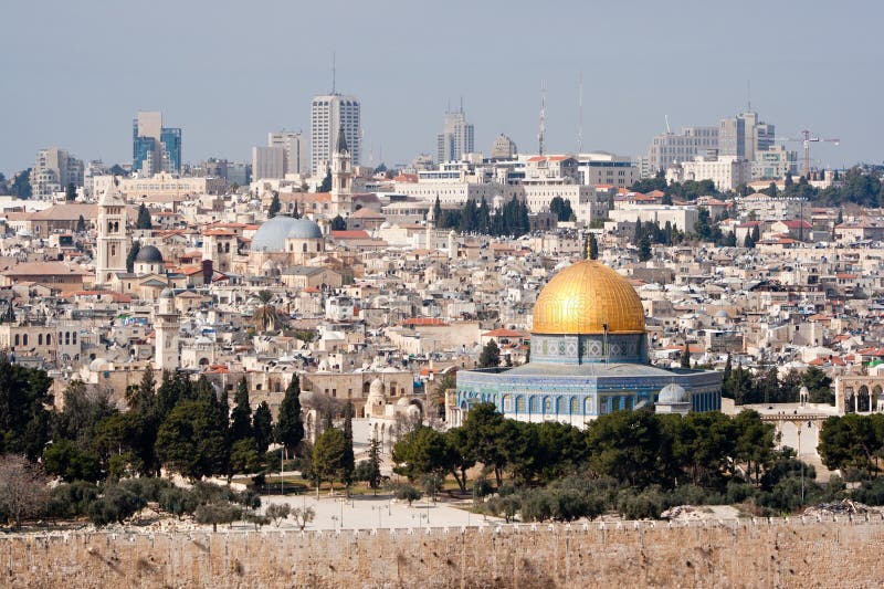 Jerusalem - Israel stock photo. Image of jerusalem, city - 18115288