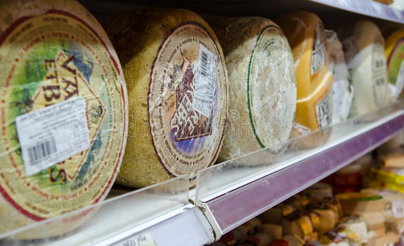 Lot of Cheese at Jerusalem Cheese Store Editorial Photography - Image ...