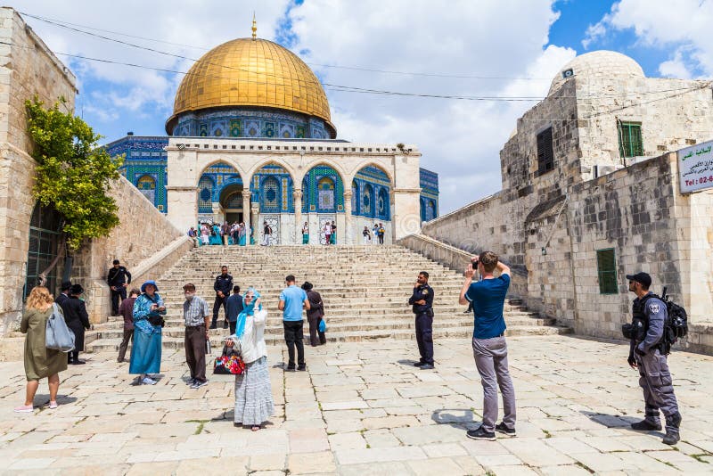Nice View of Dome of the Rock Editorial Image - Image of jerusalem ...