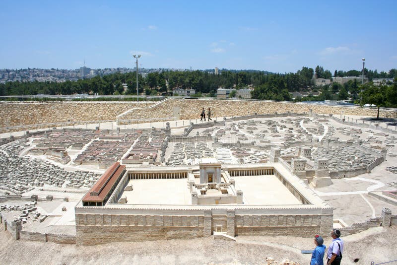 Scale Model of Jerusalem in the Second Temple Period, Israel Museum ...
