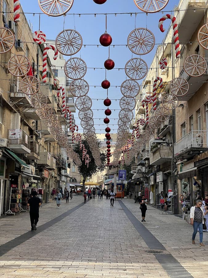 Urban View from the Jerusalem Streets on October 23, Israel Editorial ...