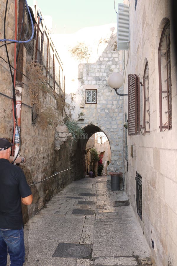Architecture in the Old City in Jerusalem, Israel Editorial Photography ...