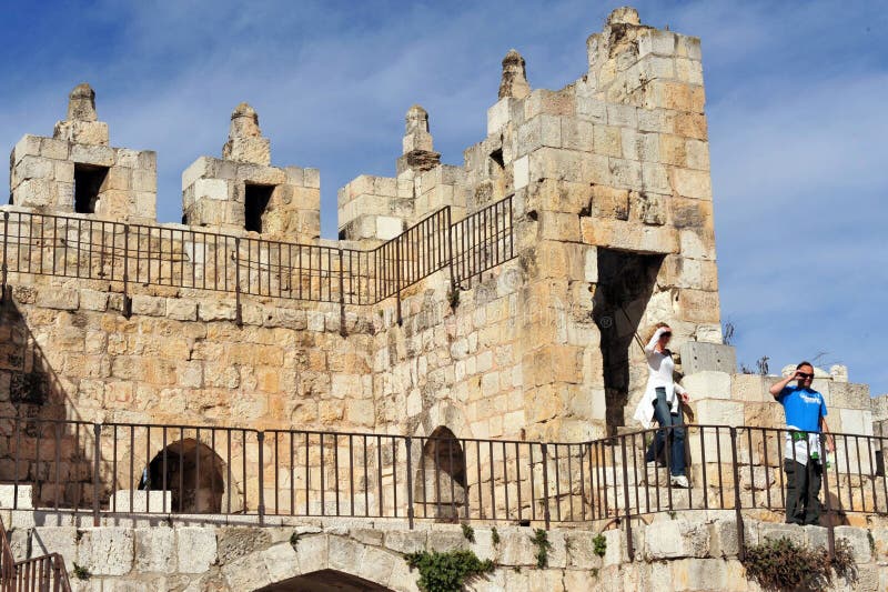Jerusalem Old City editorial stock image. Image of landmark - 29266634