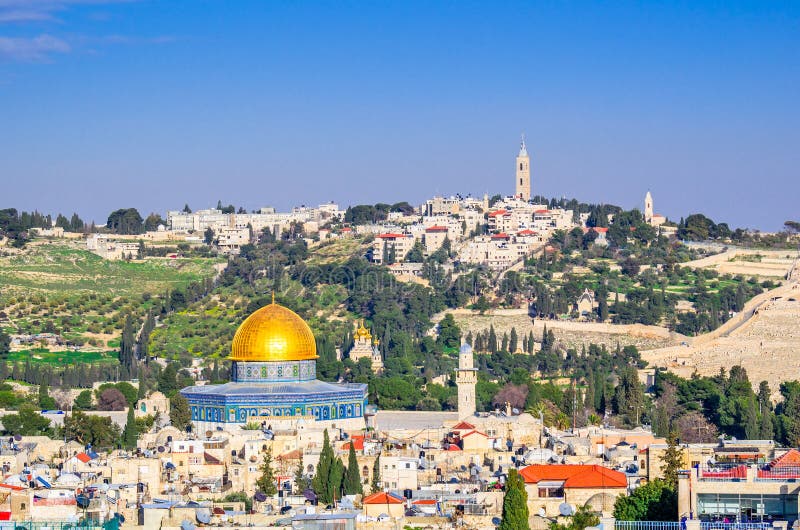 Jerusalem Old City Skyline Stock Images - Download 2,144 Royalty Free ...