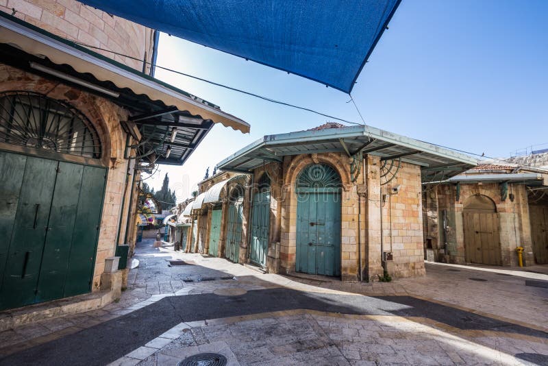 Jerusalem old town stock image. Image of bible, prayer - 164721877
