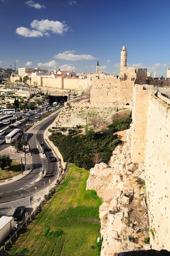 Jerusalem view. stock image. Image of fort, landmark - 52060945