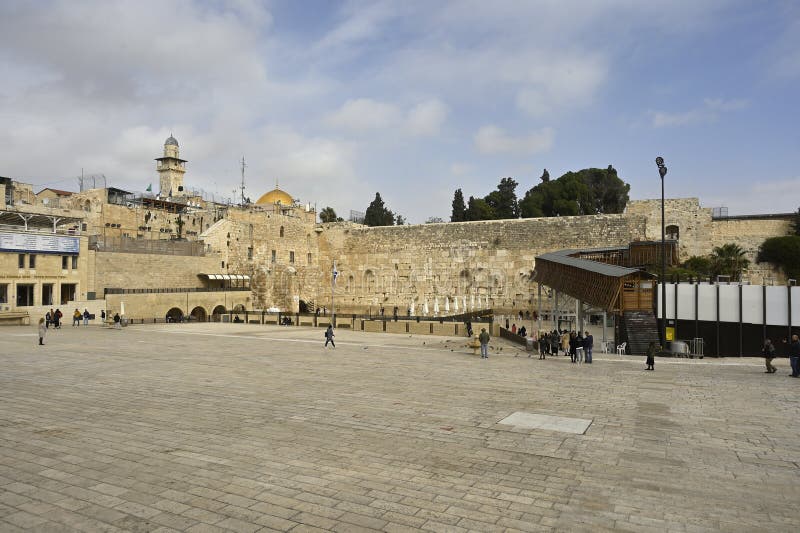 Jerusalem Western Wall editorial image. Image of history - 302045920