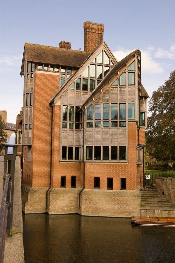Trinity Hall College, Cambridge, UK Stock Photo - Image of square ...