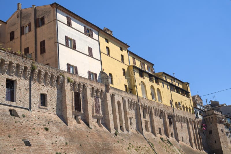Jesi Ancona, Italia fotografia stock. Immagine di cityscape - 102698254