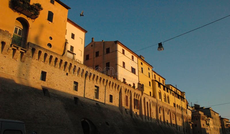 Jesi Walls stock image. Image of town, stone, panorama - 2915231