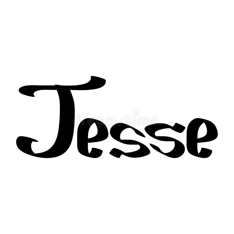 Jesse Male Name Street Art Design. Graffiti Tag Jesse. Vector Art ...