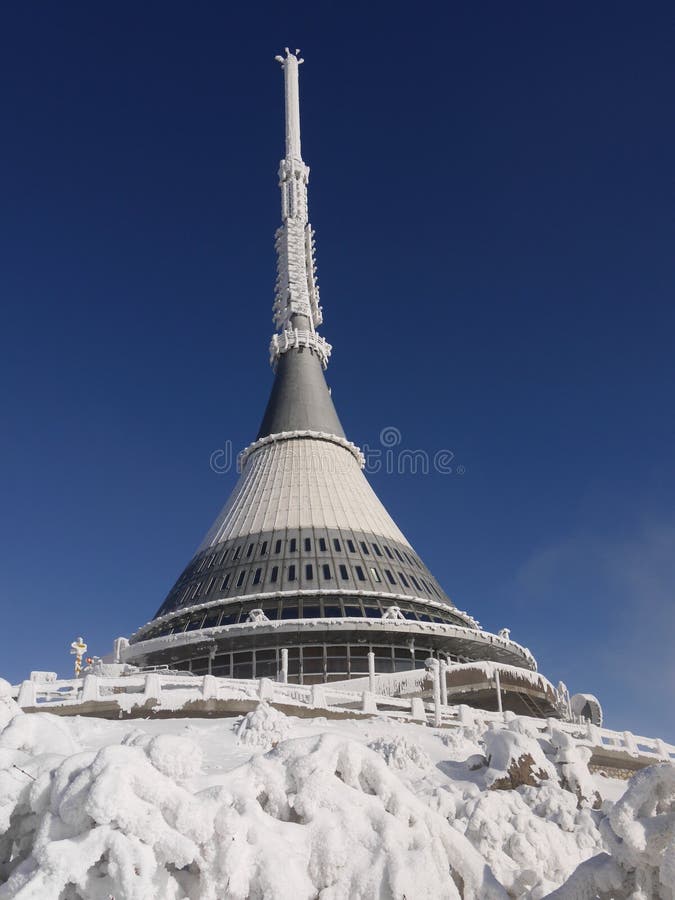 Jested tower stock image. Image of blue, frozen, tower - 28938755