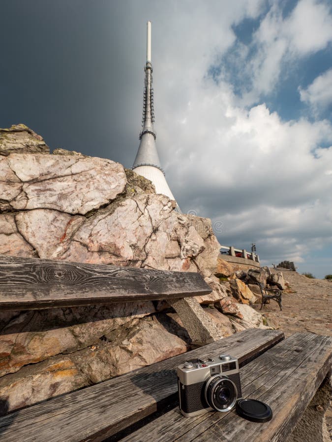 Jested Toweron Jested Mountain is Unique Building Editorial Image ...