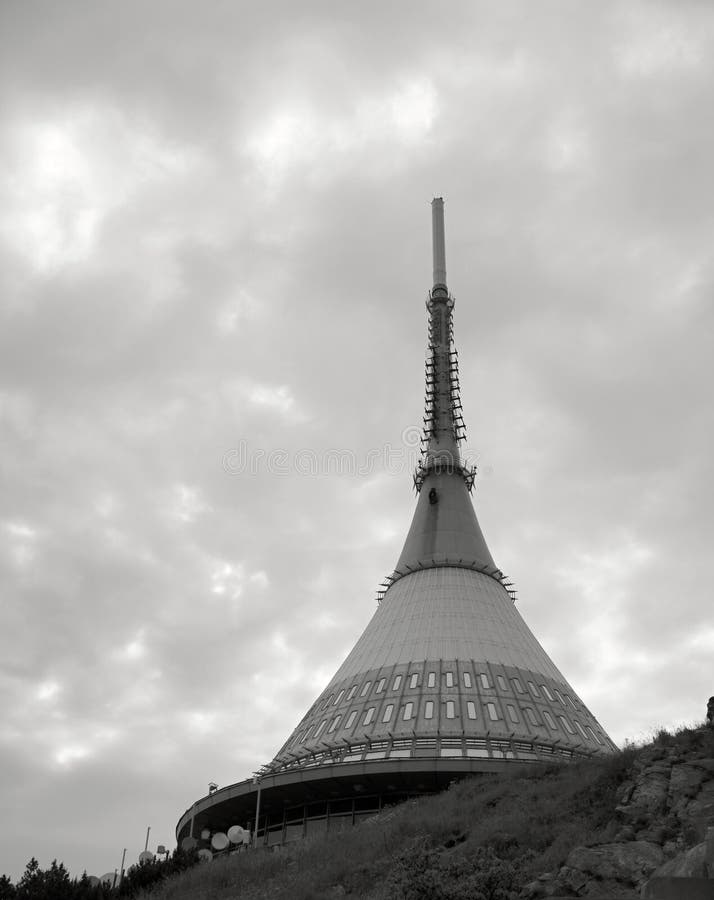 Jested TV tower stock photo. Image of information, tourist - 113459160