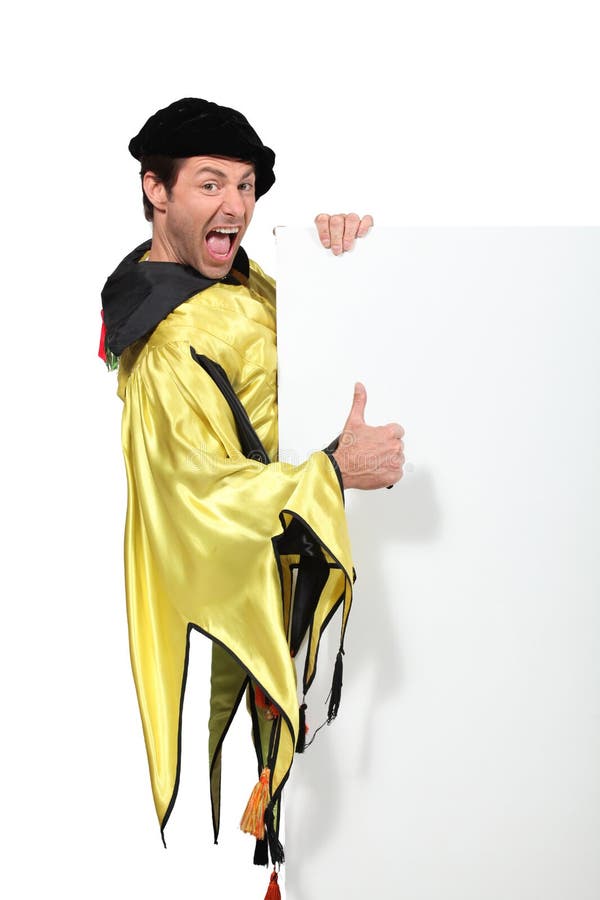 Jester stock photo. Image of display, gesture, silk, fringe - 27812094