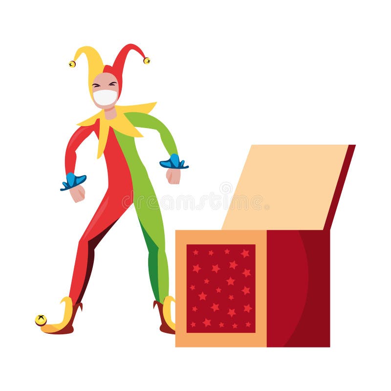 Jester comic april fools stock illustration. Illustration of creativity ...