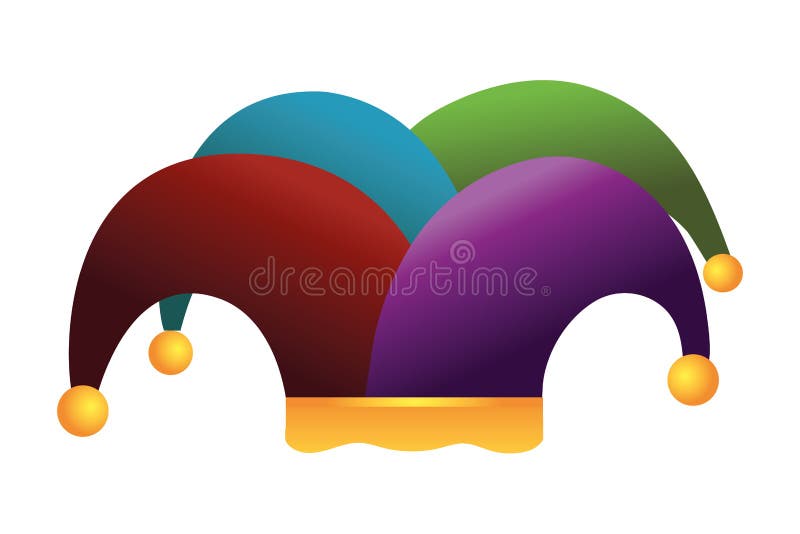 Jester hat cartoon stock vector. Illustration of joker - 142648269