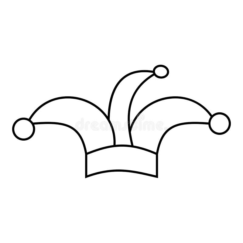 Jester Outline Stock Illustrations – 1,875 Jester Outline Stock ...