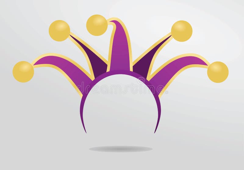 Jester headband mask stock vector. Illustration of headband - 135671108