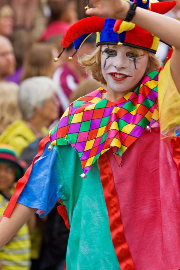Jester on Parade editorial image. Image of beautiful - 20150265