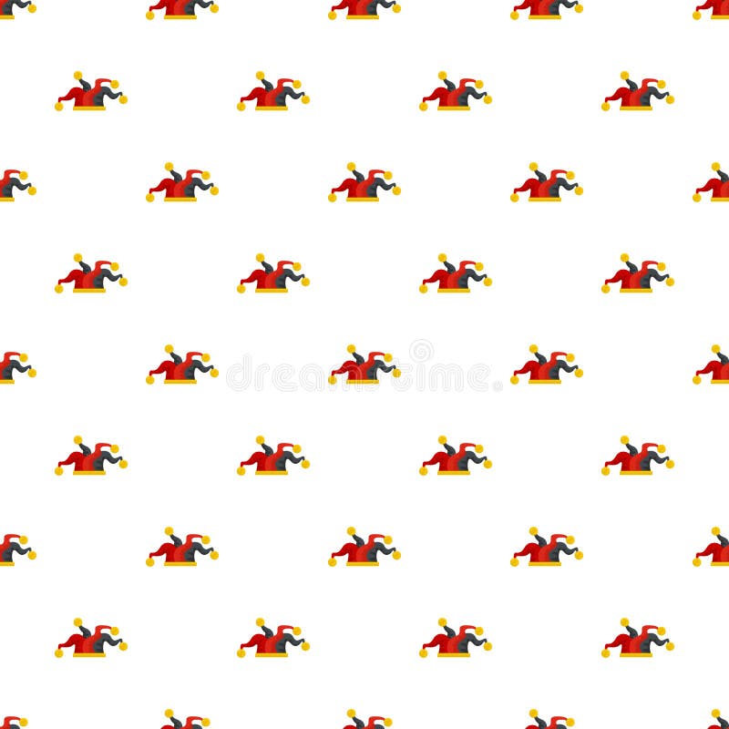 Jester Pattern Seamless Vector Stock Vector - Illustration of ...