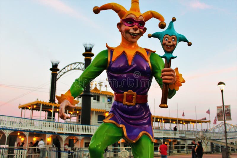 Jester by Riverboat editorial stock image. Image of sceptre - 88010919